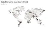 Get This Free Editable World Map PowerPoint Template