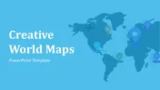 Continents And Oceans Map Quiz PowerPoint and Google Slides