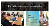 PowerPoint Portfolio Examples Template and Google Slides