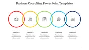 Consulting Proposal Template PPT Slide - Multicolor Arrows