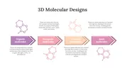 Get Our 3D Molecular Designs PowerPoint And Google Slides