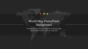 Creative World Map PowerPoint Presentation Slide