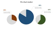 Amazing Pie Charts PowerPoint For Presentation Template