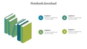 Get Virtual Notebook Slides Presentation Template