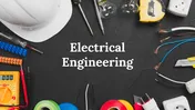 Electrical Engineering Background PPT And Google Slides