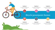 Amazing and Editable Bicycle PowerPoint Template