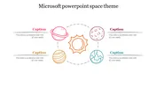 Editable Space PowerPoint Template and Google Slides Themes