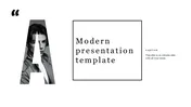 Try This PowerPoint Template Modern Design Slide