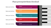 Free PowerPoint Template Music Theme and Google Slides