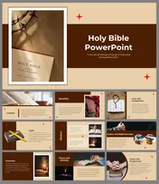 Get Now! Holy Bible PowerPoint And Google Slides Templates