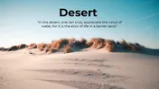 Desert Background PowerPoint and Google Slides Themes
