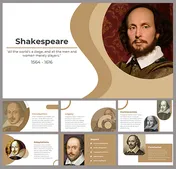 Shakespeare PPT Presentation And Google Slides Templates