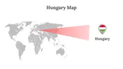 Get this Hungary Map PowerPoint and Google Slides Themes