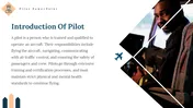 Pilot PowerPoint Presentation and Google Slides Themes