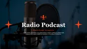 Radio Podcast PowerPoint and Google Slides Templates