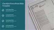 Editable Checklist PowerPoint and Google Slides Themes