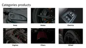 Shop Now! Electric Cars Presentation PPT Template Slide
