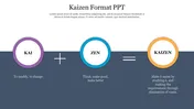 Kaizen Format PPT Presentation Template and Google Slides