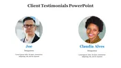 Slide Deck Testimonials PowerPoint Templates and Google Slides