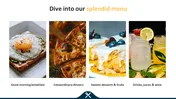 Restaurant Menu PPT Presentation and Google Slides
