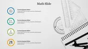 Math Infographics PowerPoint And Google Slides Template