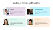 Customer Testimonial PowerPoint and Google Slides Templates