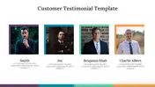 Customer Testimonial PowerPoint and Google Slides Templates