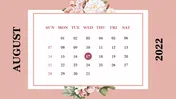 Download The Calendar PowerPoint And Canva Template