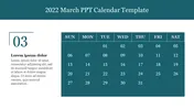 Google Slides Calendar and PowerPoint Presentation Template