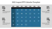Unique 2024 Calendar PPT And Google Slides Templates