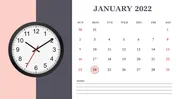 Google Slides Calendar and PowerPoint Presentation Template