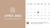 Buy This Calendar PowerPoint Template And Google Slides