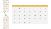 PowerPoint Calendar Template 2024 and Google Slides Themes