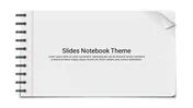 Amazing Google Slide Notebook Template Presentation