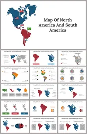 Editable 50 States Of America PPT And Google Slides themes