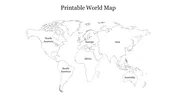 Best Cool World Map PowerPoint Presentation Template