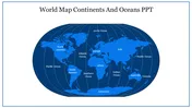 Best Cool World Map PowerPoint Presentation Template