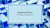 Blue Background PowerPoint Template and Google Slides
