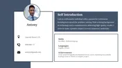 Self Introduction PowerPoint And Google Slides Templates