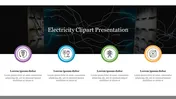 Electricity PPT Template Presentation and Google Slides