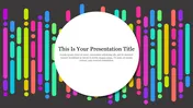 Ready To Use Neon Slides Presentation Template Design
