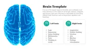 Brain PowerPoint Template for Presentation and Google Slides