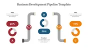 Creative Pipeline Presentation PowerPoint Template