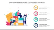 Books PowerPoint Template Free Download and Google Slides