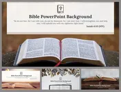 Get Now Open Bible PowerPoint Background Presentation
