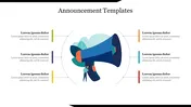 Free Announcement PowerPoint Templates & Google Slides