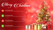 Merry Christmas Card Template PPT and Google Slides