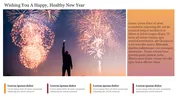 Best PPT Template For New Year Wishes Presentation