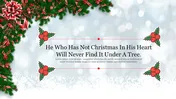 Christmas PowerPoint Template Presentation and Google Slides
