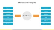 Stakeholders Slide PowerPoint Presentation Template
